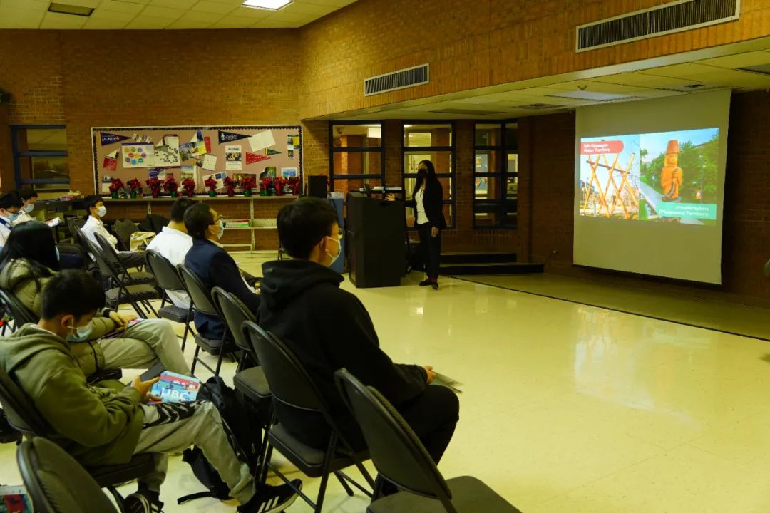 Admission officer from the University of British Columbia visited NOIC - NOIC Academy