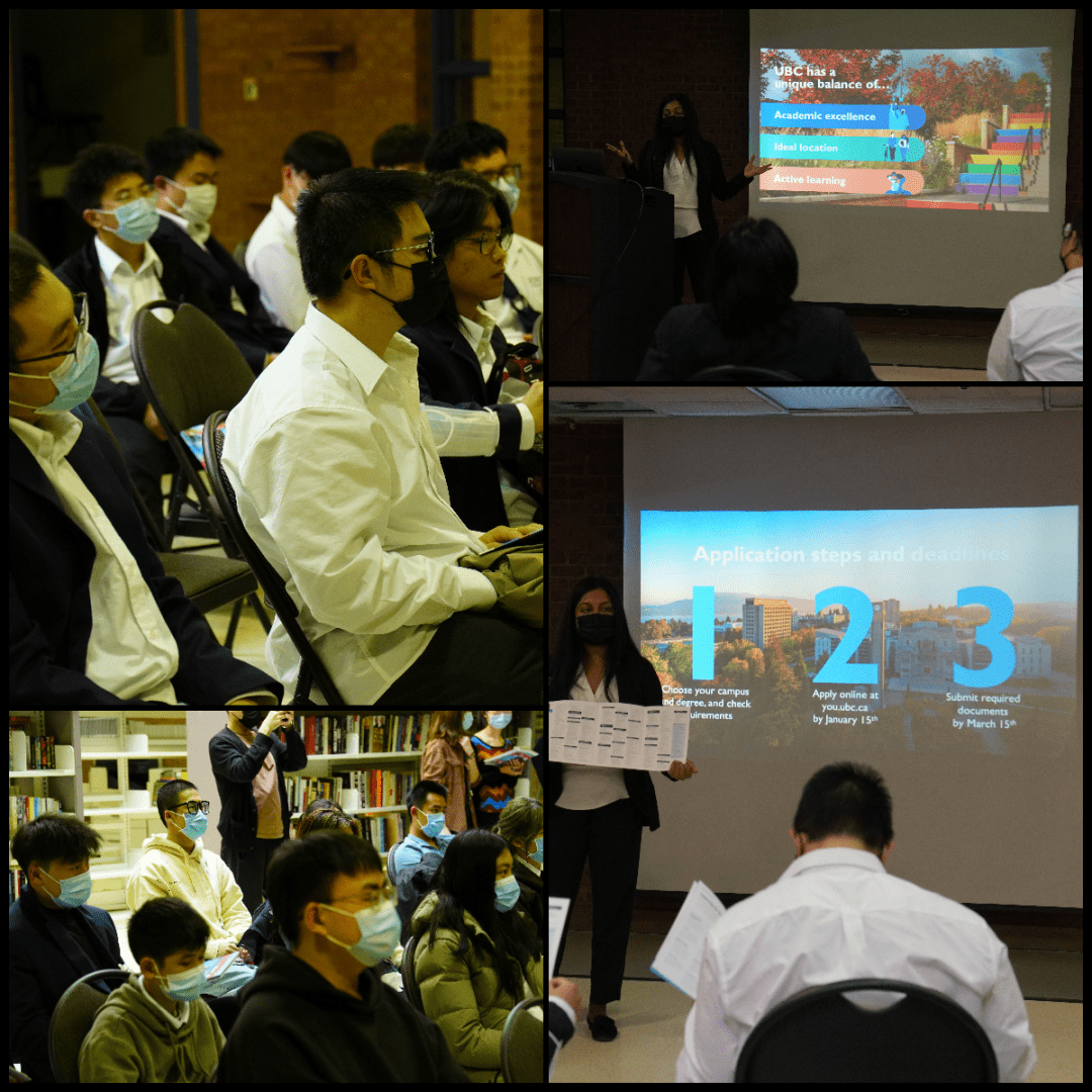 Admission officer from the University of British Columbia visited NOIC ...